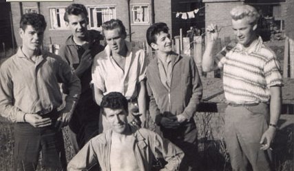 That caused some problems - the line-up is Johnny Gentle, Vince Eager ...